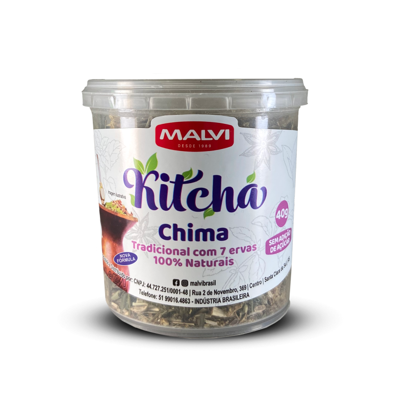 MALVI BRASIL - KITCHÁ - TRADICIONAL 7 ERVAS 40G