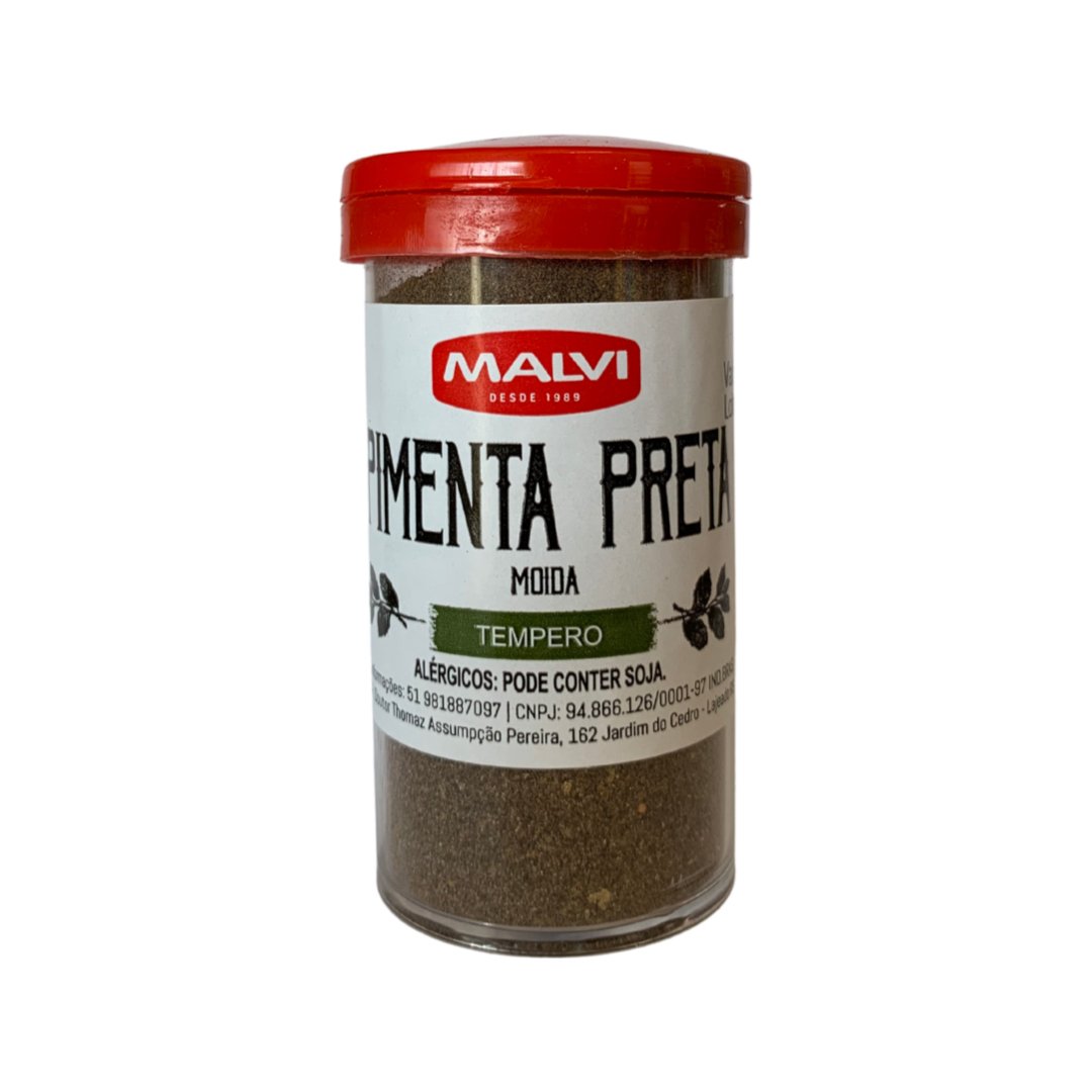 MALVI BRASIL - PIMENTA DO REINO PRETA MOIDA 30G