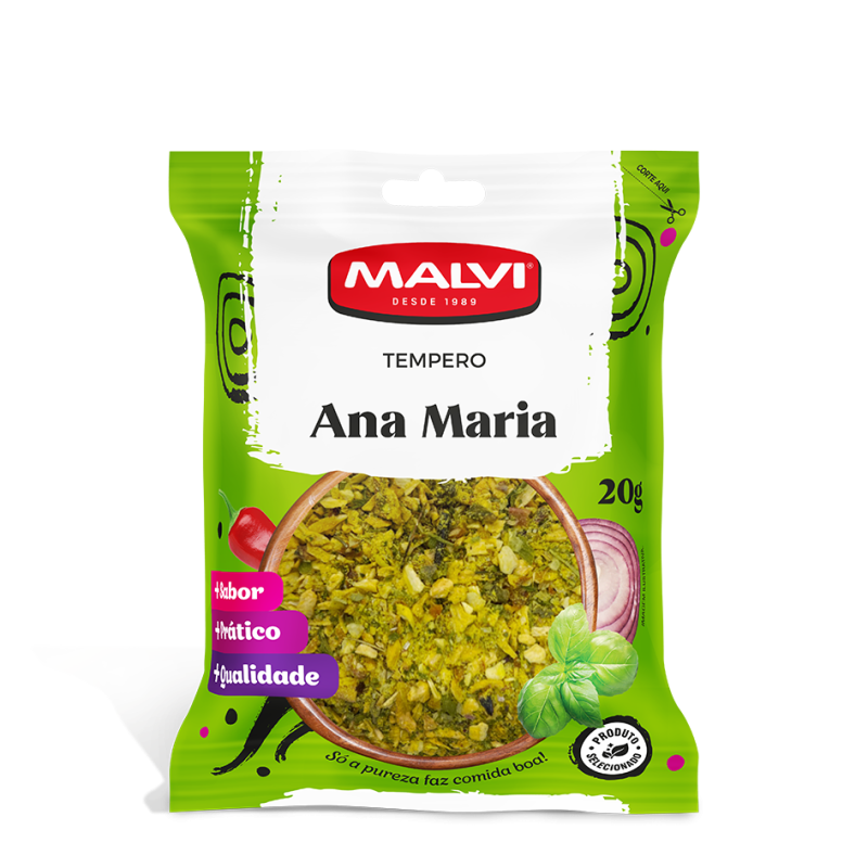 MALVI BRASIL - TEMPERO ANA MARIA 20G (SACHÊ)